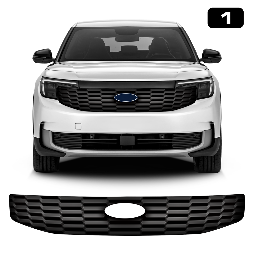 Front Grill Imitation Decal, designed to fit Ford Explorer EV 2024