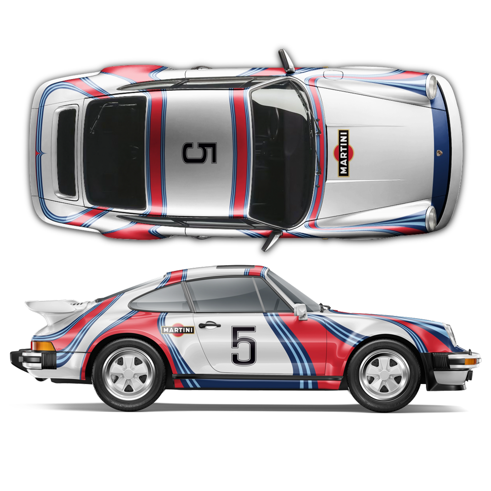Martini Dakar Edition decals set for Dakar 930 / 964
