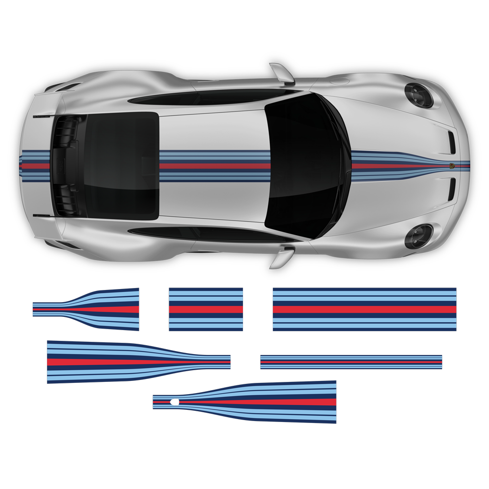 Martini Style Decals, stripes & stickers