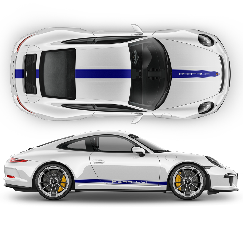 Contoured Decals set in one color, Carrera