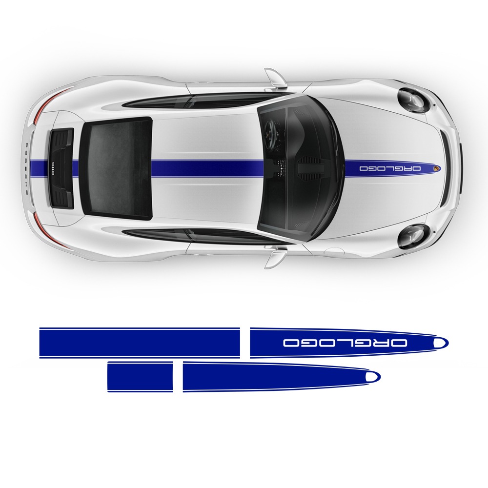 Contoured Decals set in one color, Carrera