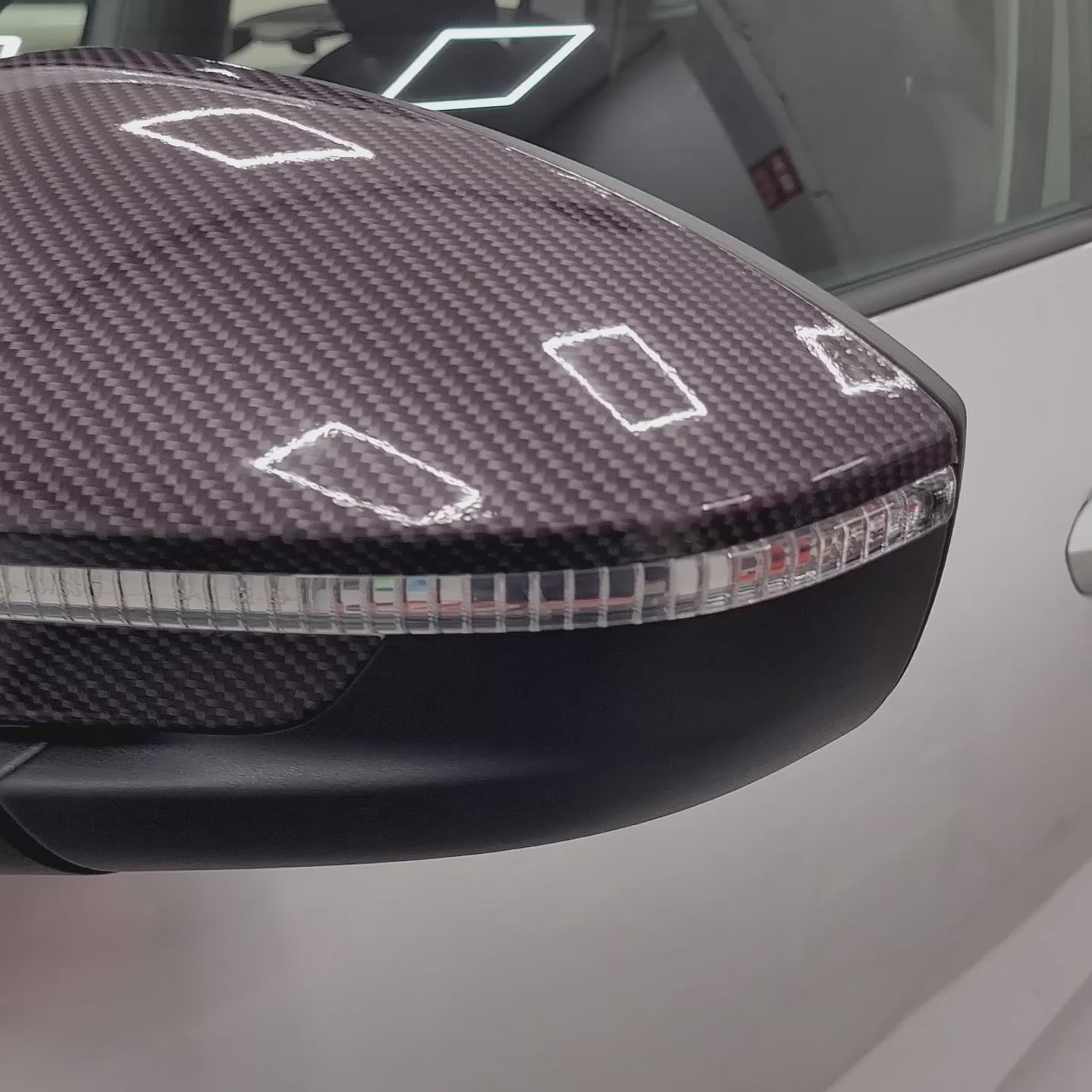 Gloss Colored Carbon vinyl sheet– autodesign.shop