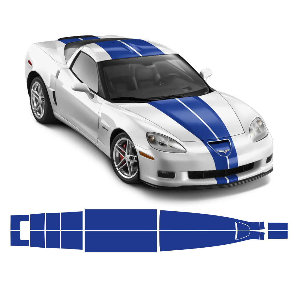 C6 Corvette Racing Stripes