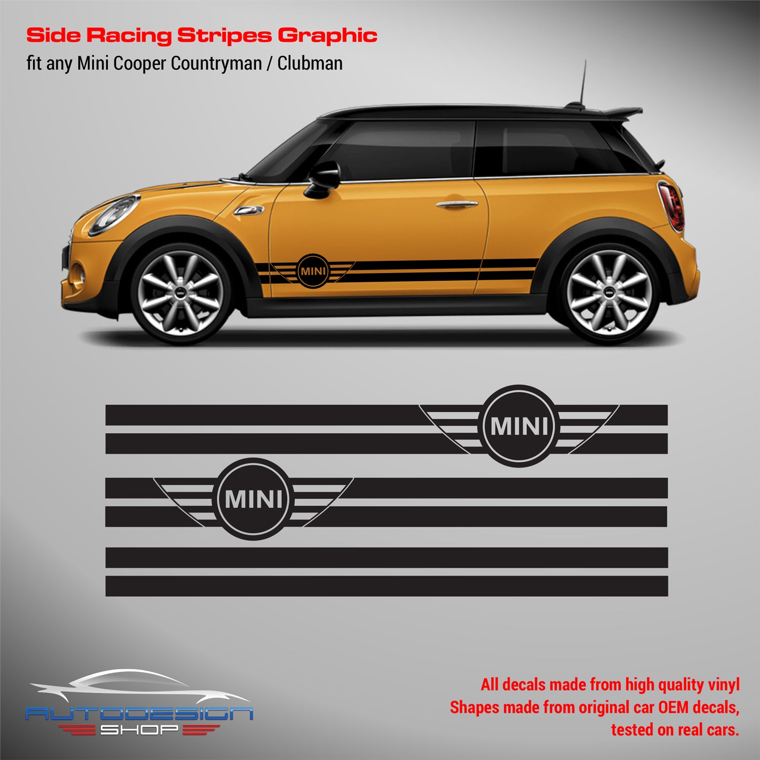 Mini Cooper Racing Parts