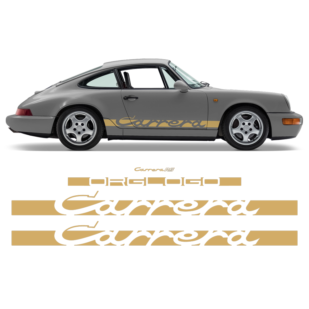 Classic Carrera Decals Set, for Porsche 1972 - 1987 | autodesign.shop