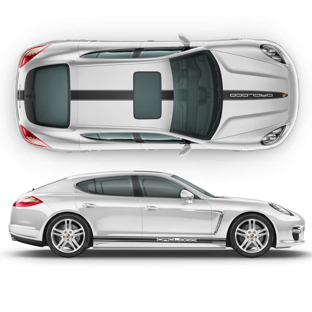 Panamera Decals, stripes & stickers